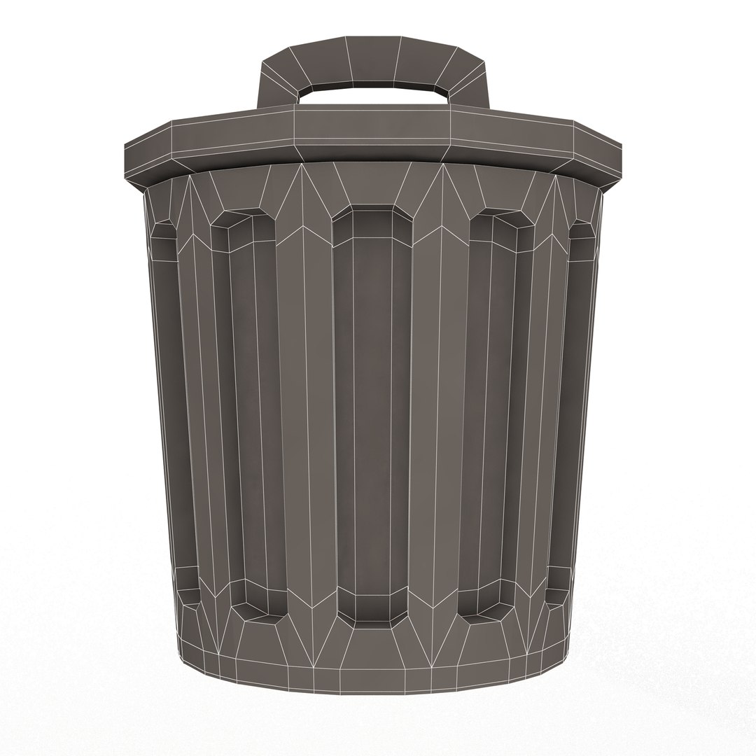 3D Recycle Bin Model - TurboSquid 2535093