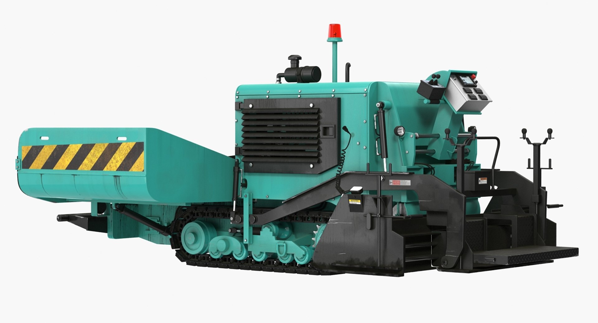 3D asphalt paving machine rigged - TurboSquid 1275364