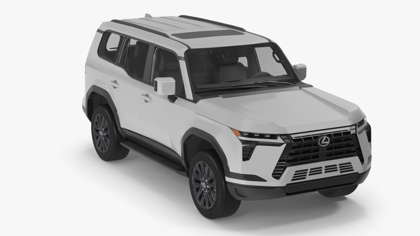 modelo 3d Lexus GX 550 Premium Blanco - TurboSquid 2141120