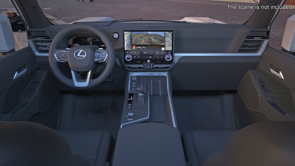 レクサス GX550 プレミアムホワイト3Dモデル - TurboSquid 2141120