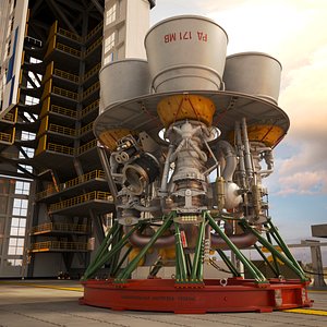 Download Free & Premium Rocket Engine 3D Models | TurboSquid