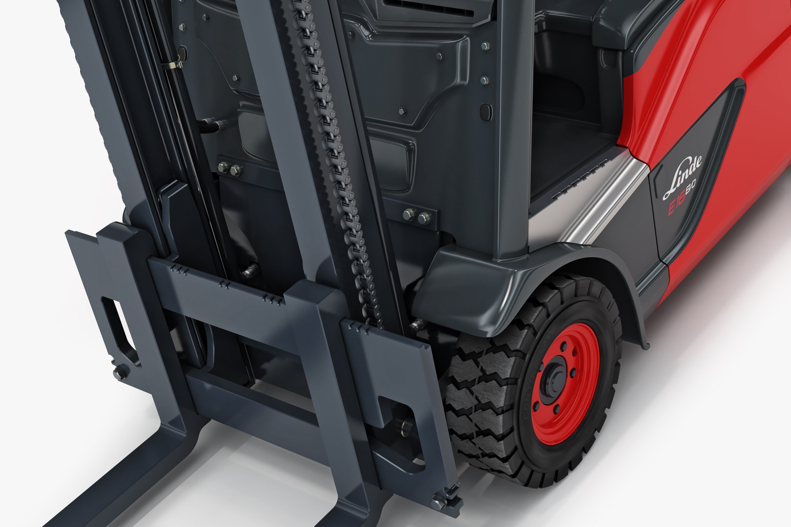 Forklift Linde E16 Rig Model - TurboSquid 2229328