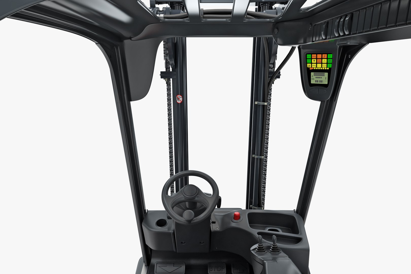 Forklift Linde E16 Rig Model - TurboSquid 2229328