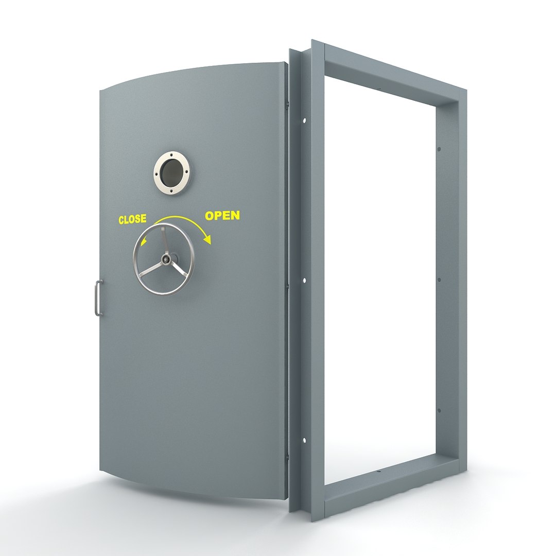Explosion-proof Door 02 Obj