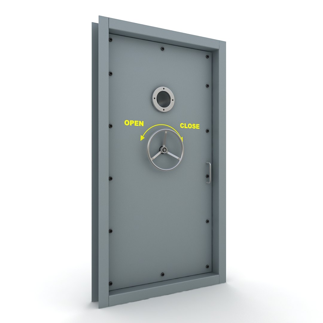 Explosion-proof Door 02 Obj
