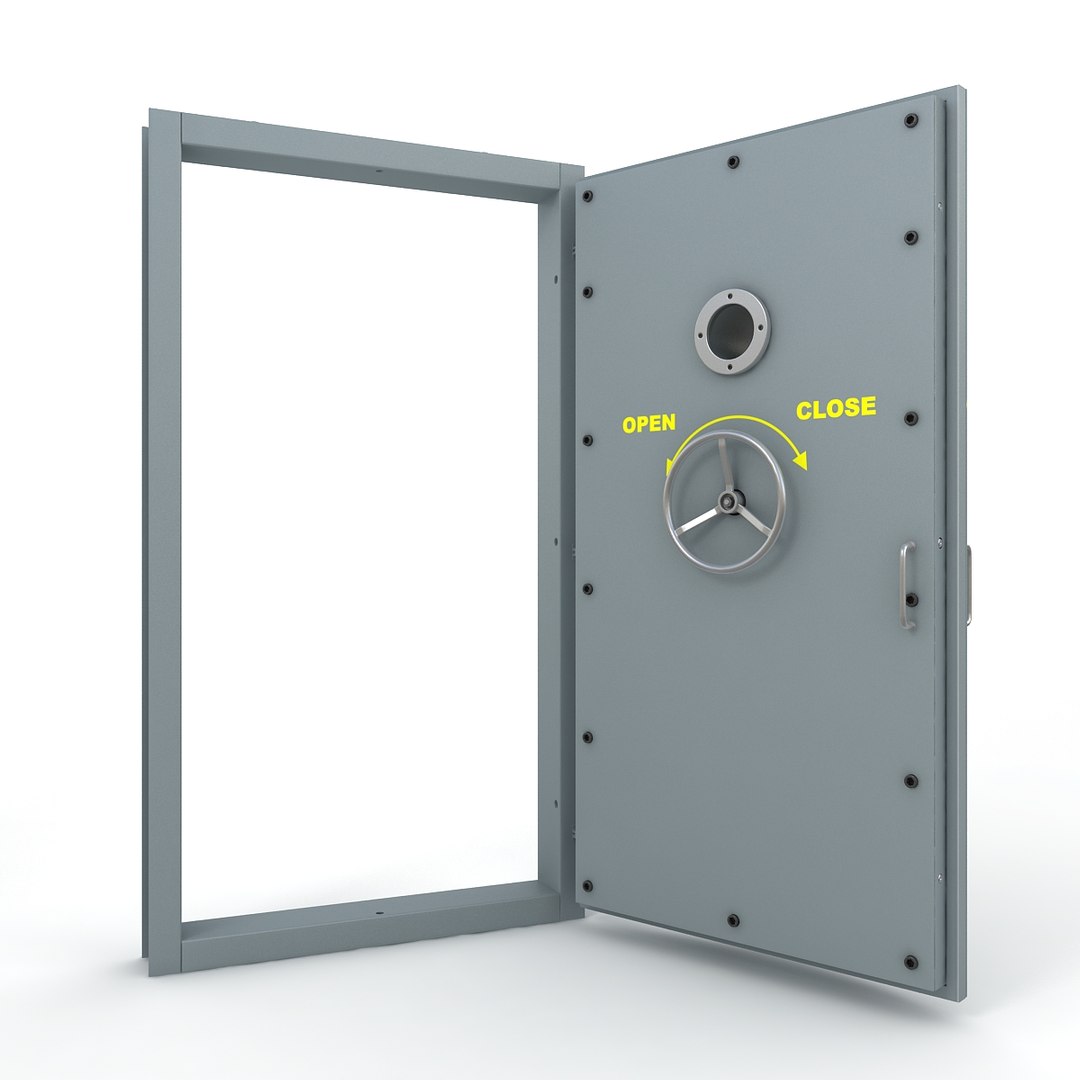 Explosion-proof Door 02 Obj