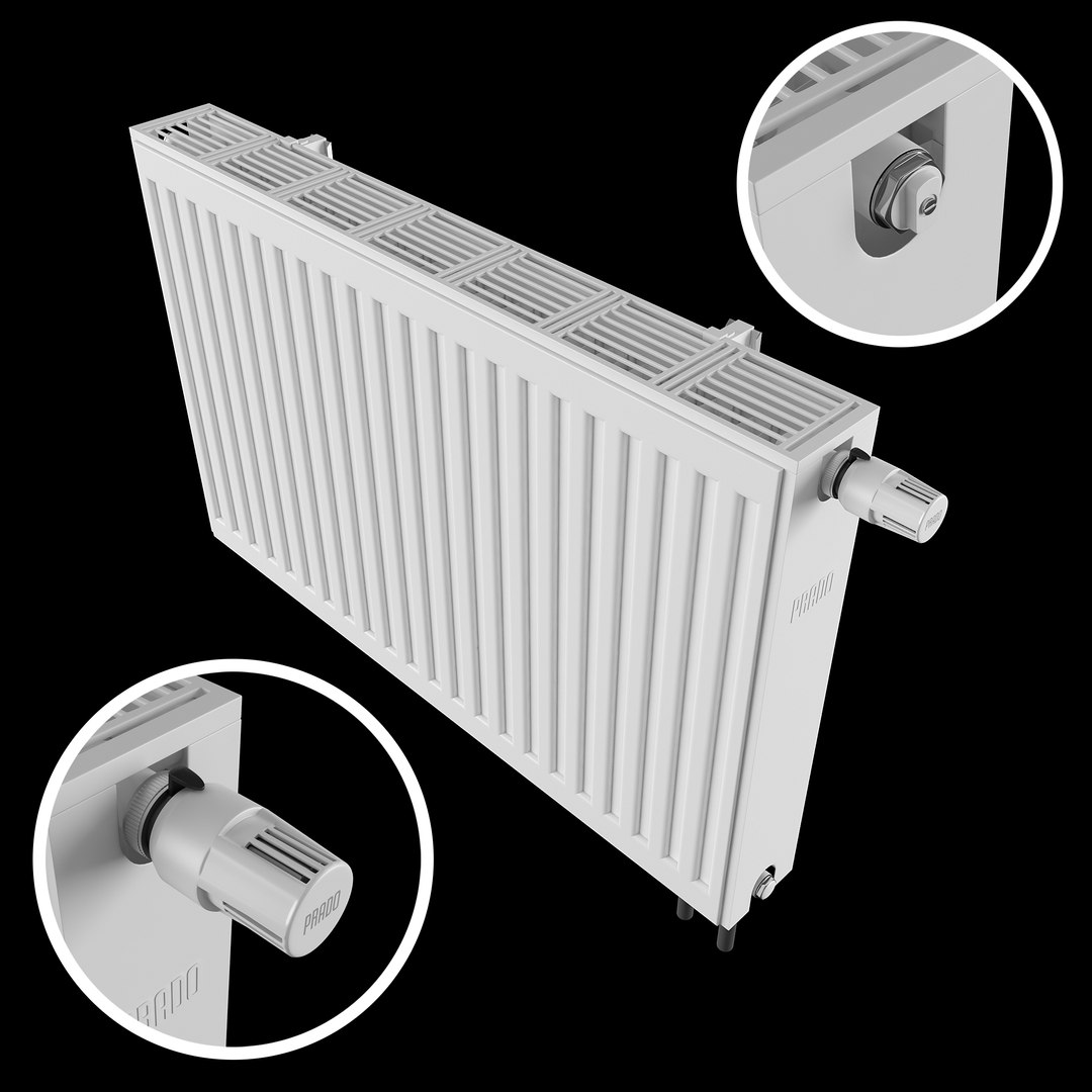 Steel Panel Radiators PRADO UNIVERSAL Model - TurboSquid 2455653