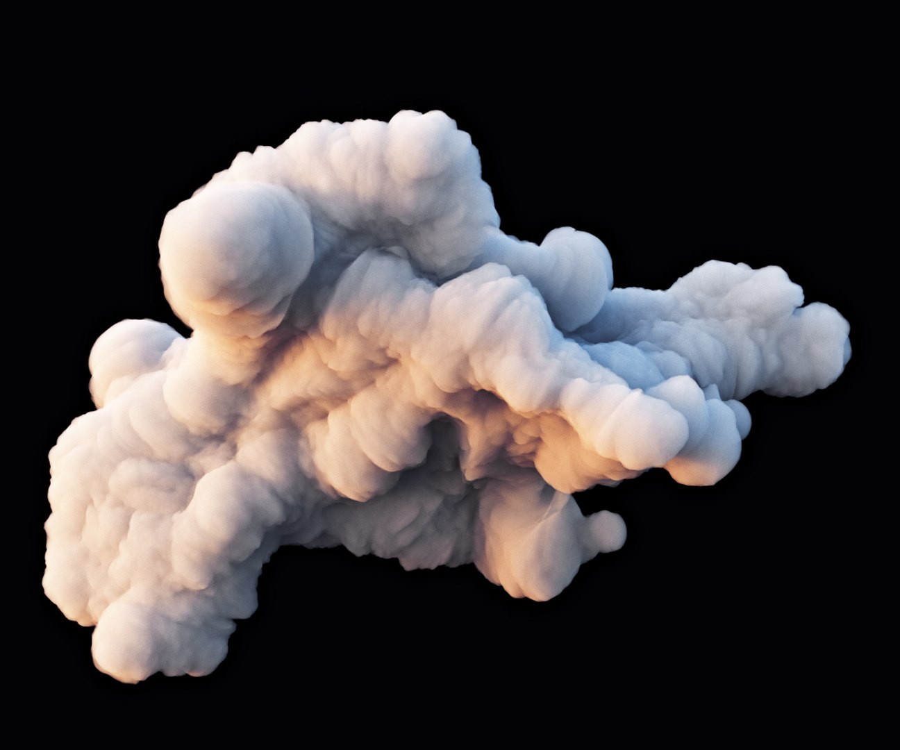 3D Cloud 1 Model - TurboSquid 1310488