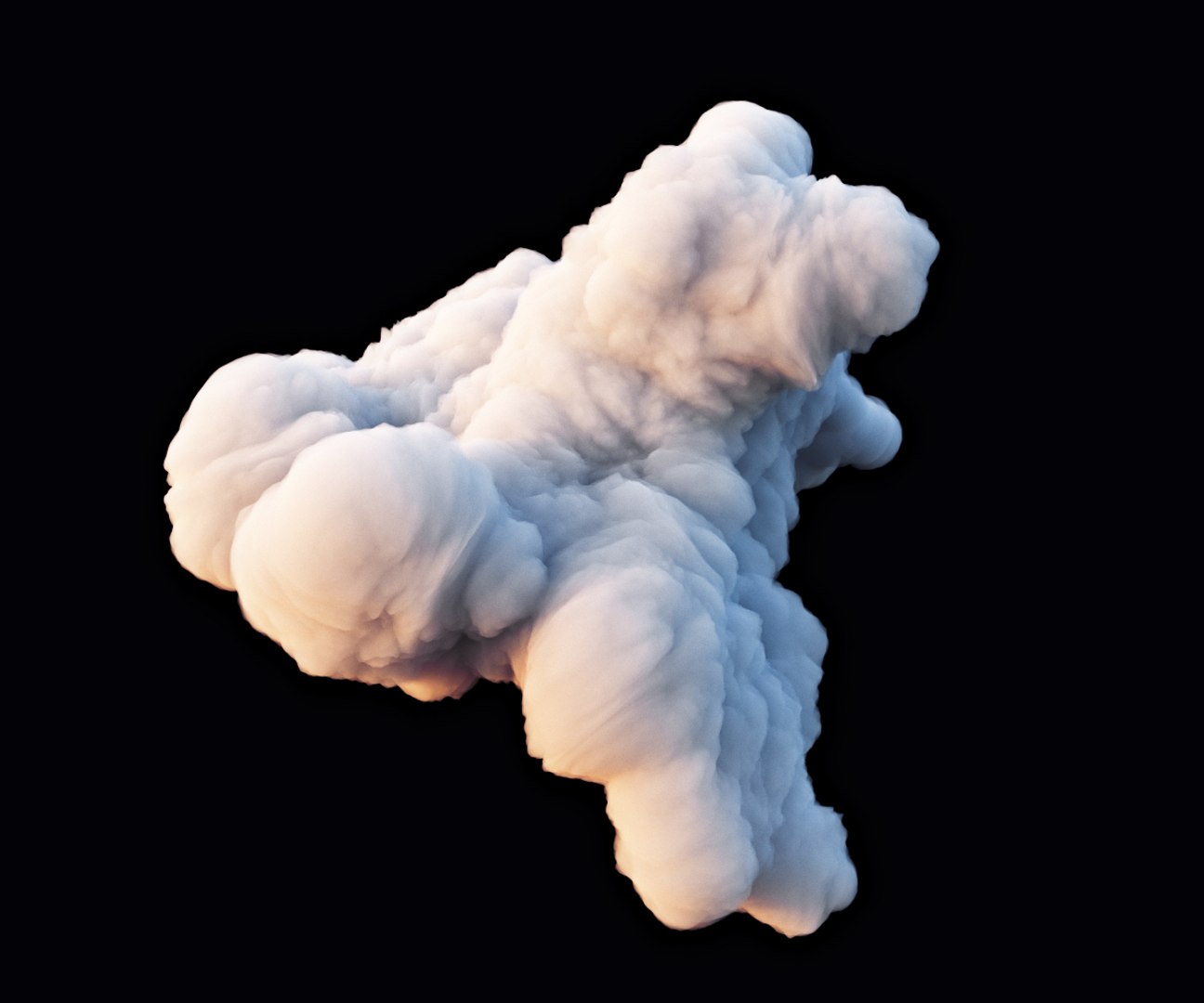 3D Cloud 1 Model - TurboSquid 1310488
