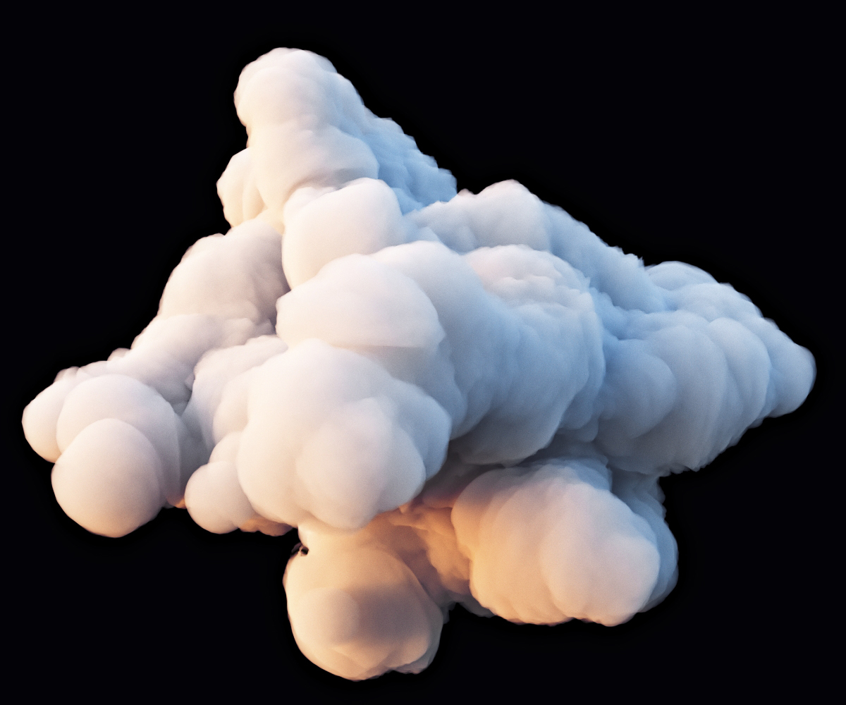 3D cloud 1 model - TurboSquid 1310488