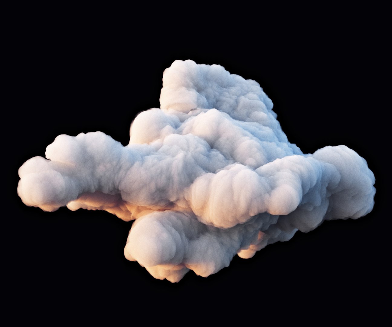 3D Cloud 1 Model - TurboSquid 1310488