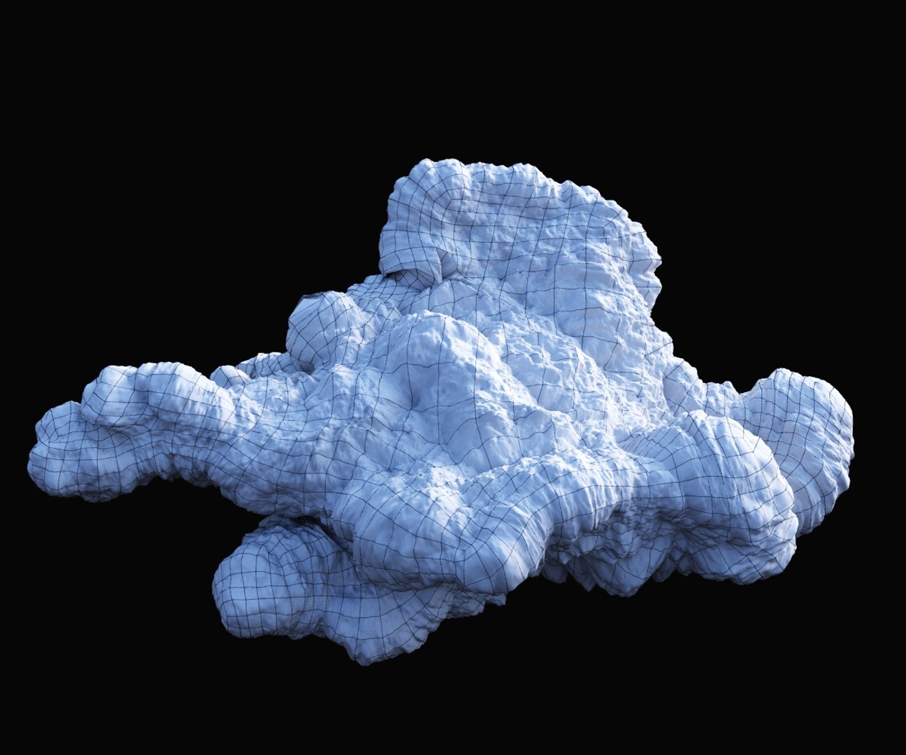 3D Cloud 1 Model - TurboSquid 1310488