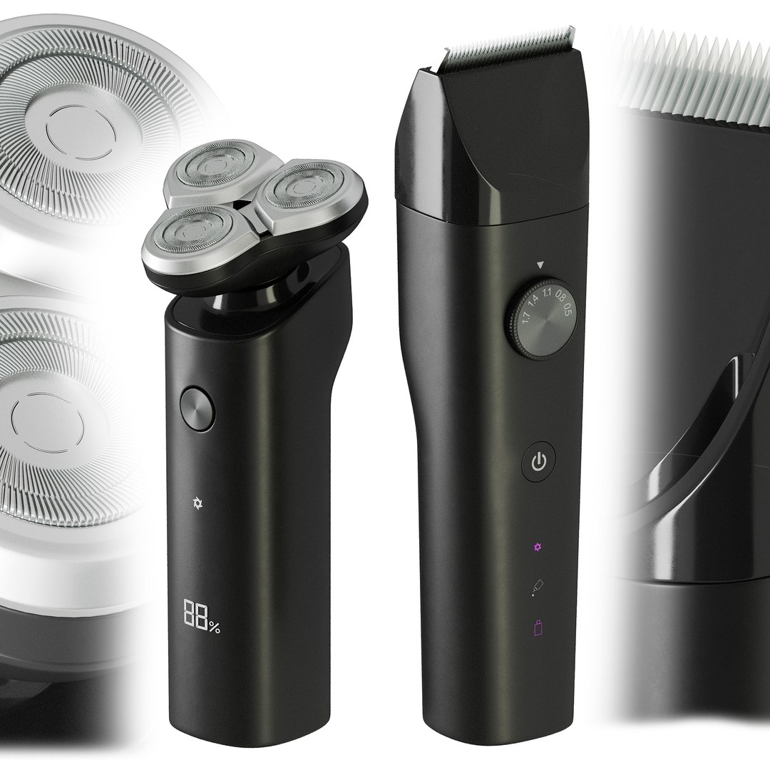 Xiaomi Miui Hair Clipper And Xiaomi Mipad S50 Electric Shaver Model ...
