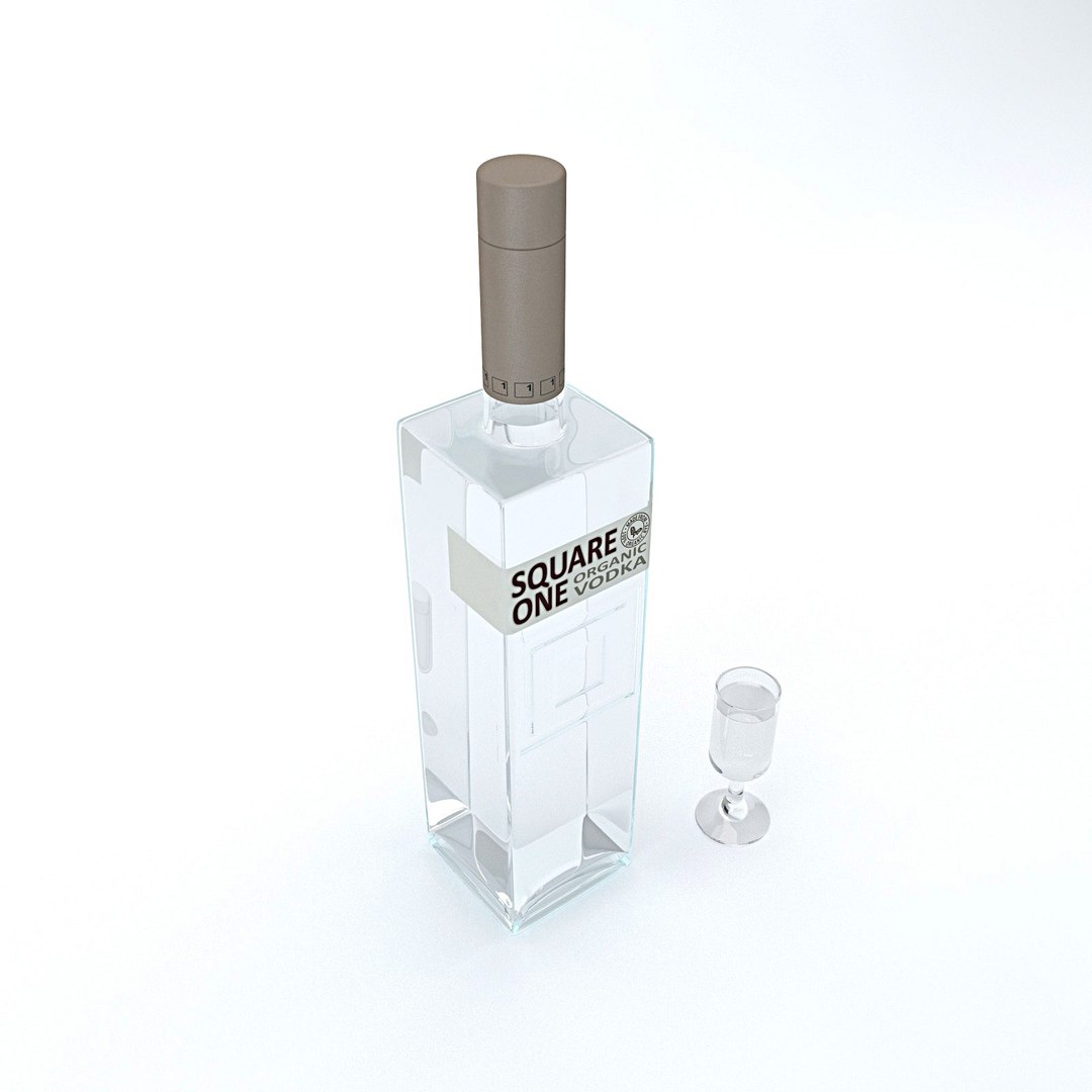 Vodka Alcohol Drink 3D Model - TurboSquid 1559729