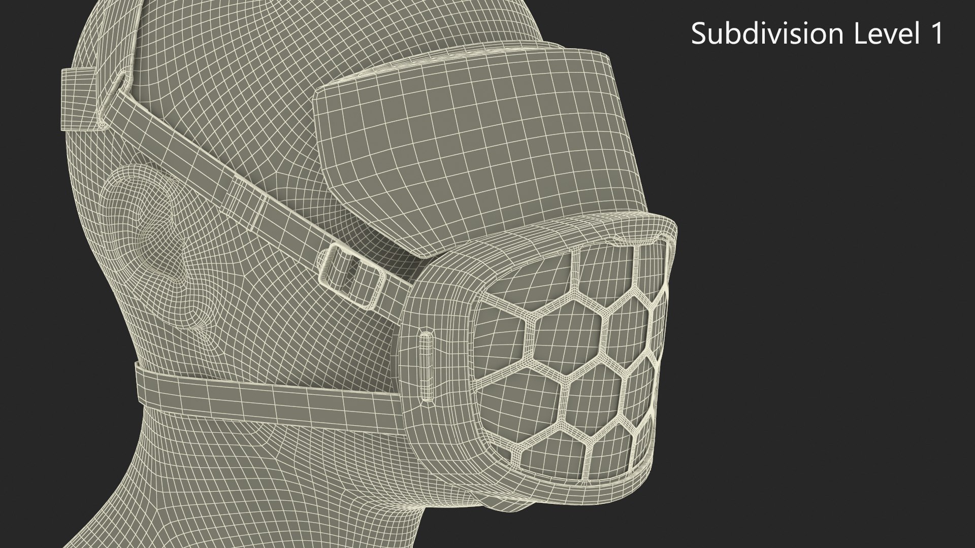 3D Respirator With Visor ForgedAir White Model - TurboSquid 2161848