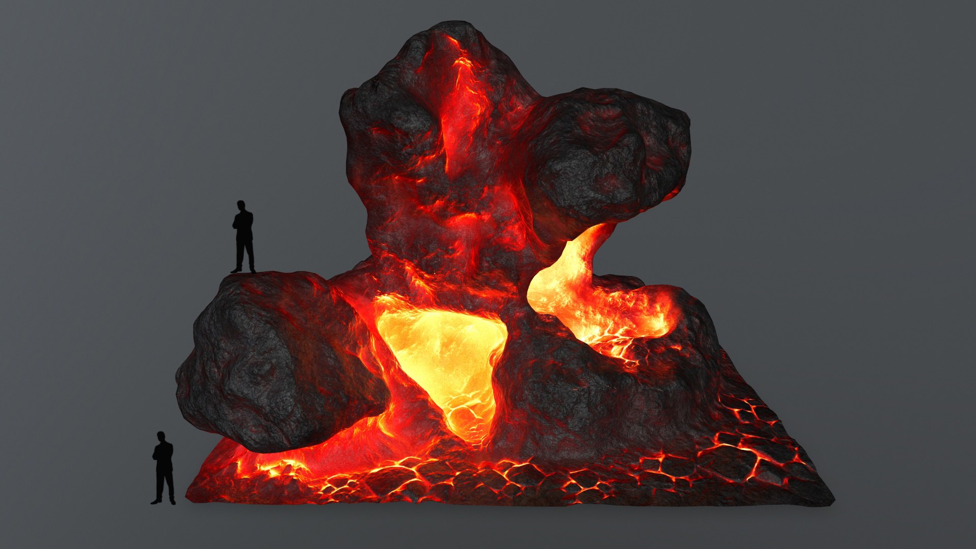 3D Model Lava Rock - TurboSquid 1342096