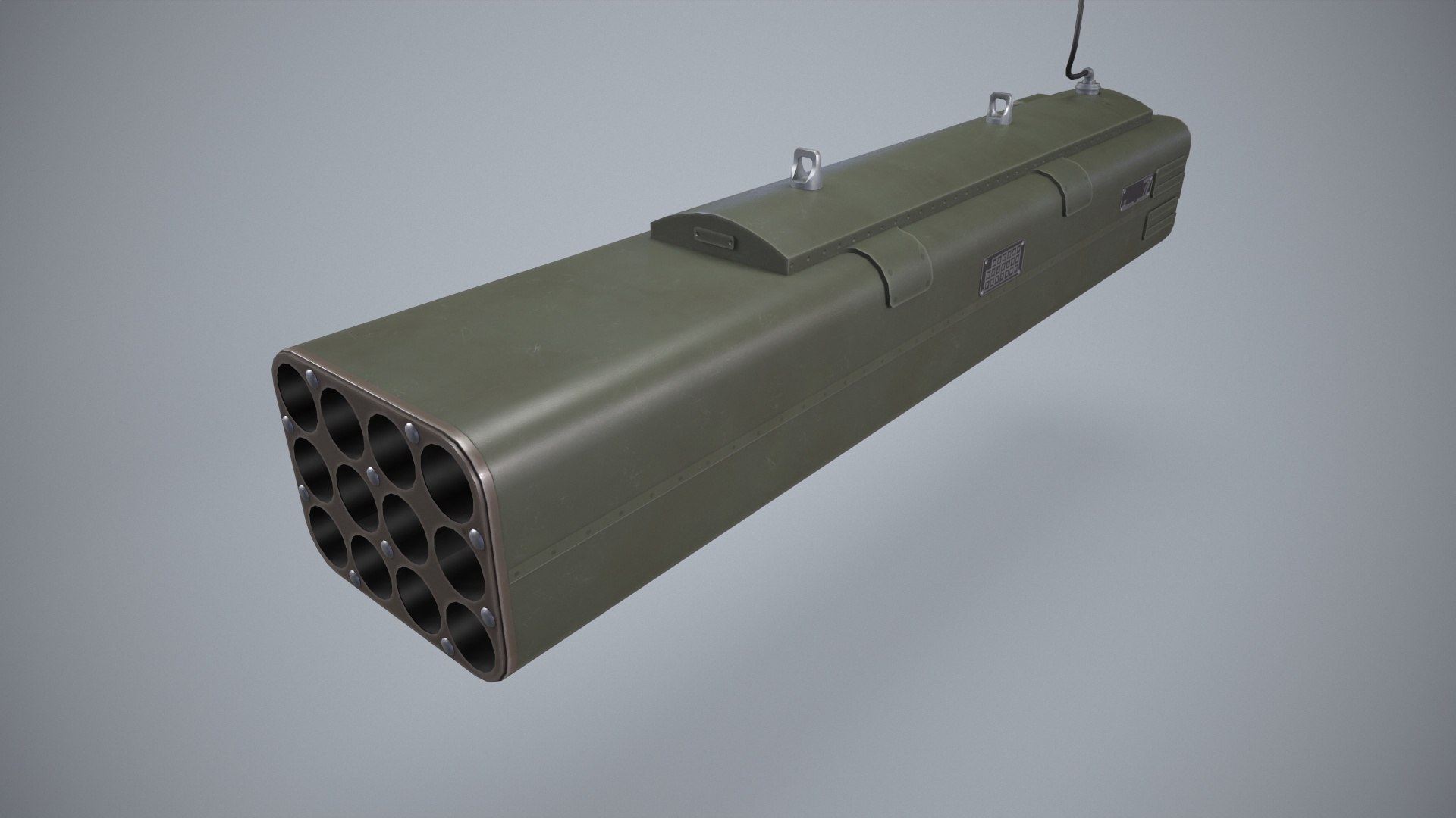 Telson 12 Launcher With Missiles 3D - TurboSquid 2216782