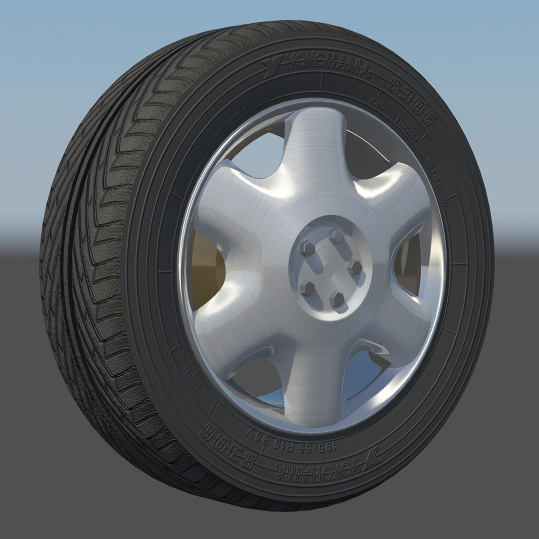 3d Wheel Sport Rim Uv