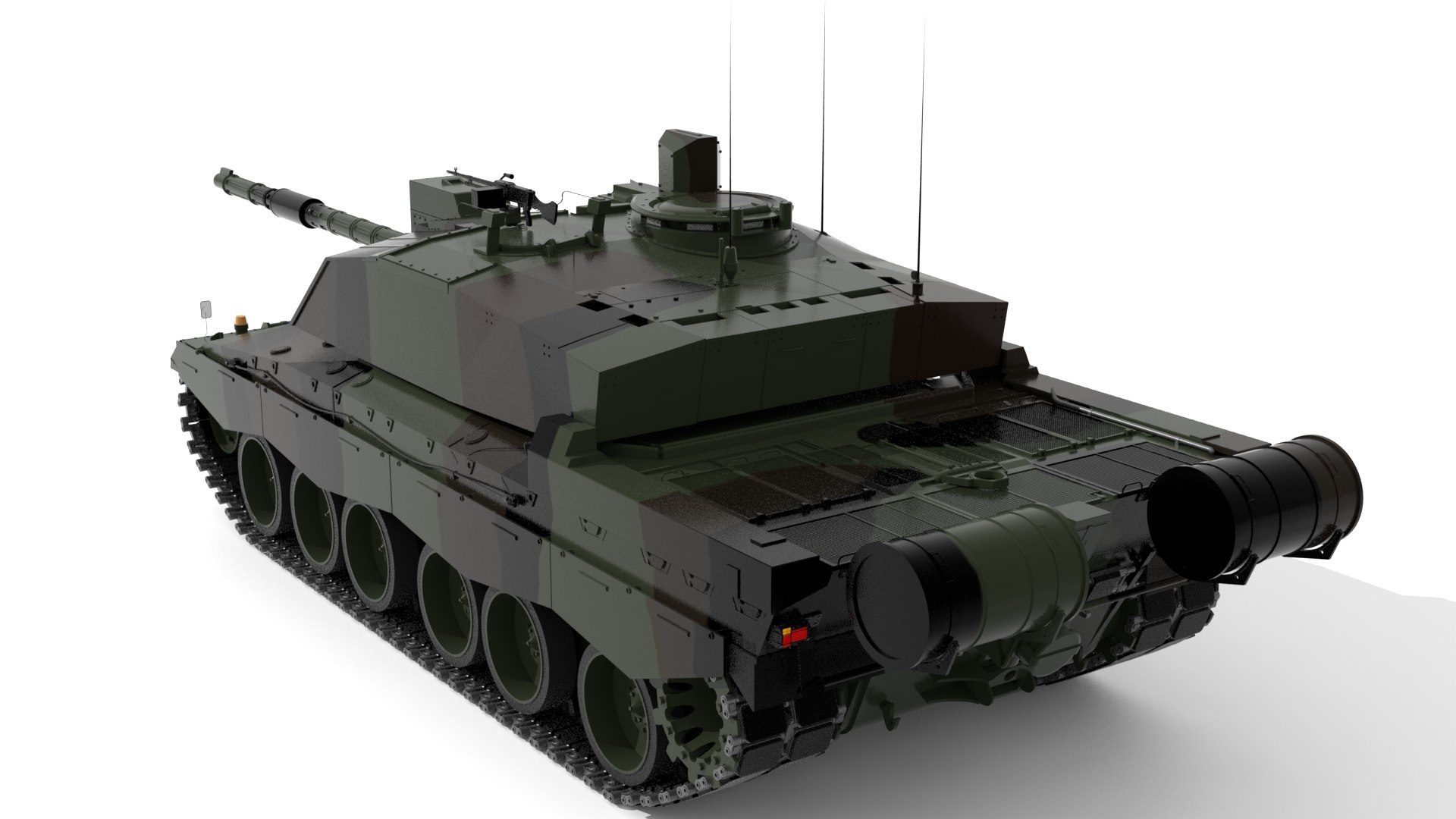 3D Challenger II Modo 17 - TurboSquid 2260579