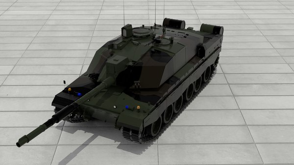 Challenger 2 3D Models for Download | TurboSquid