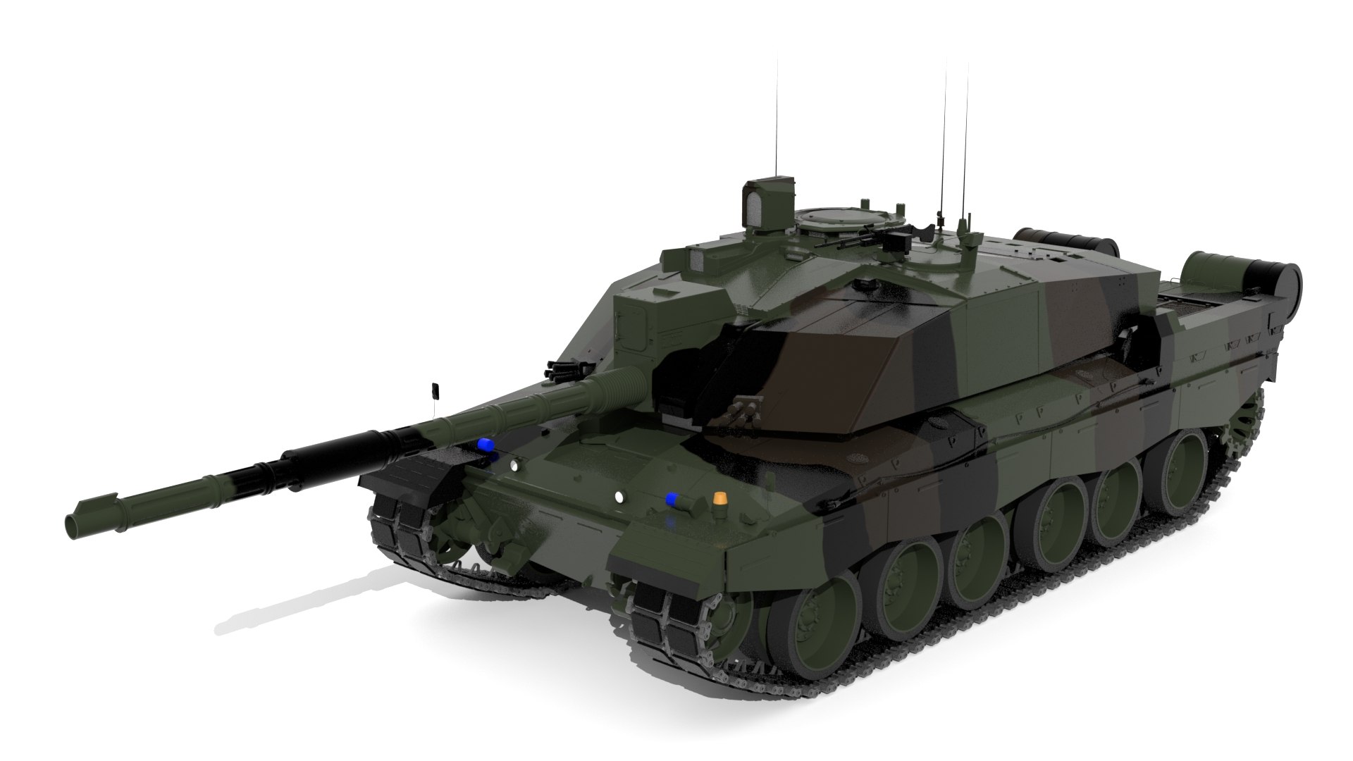3D Challenger II Modo 17 - TurboSquid 2260579