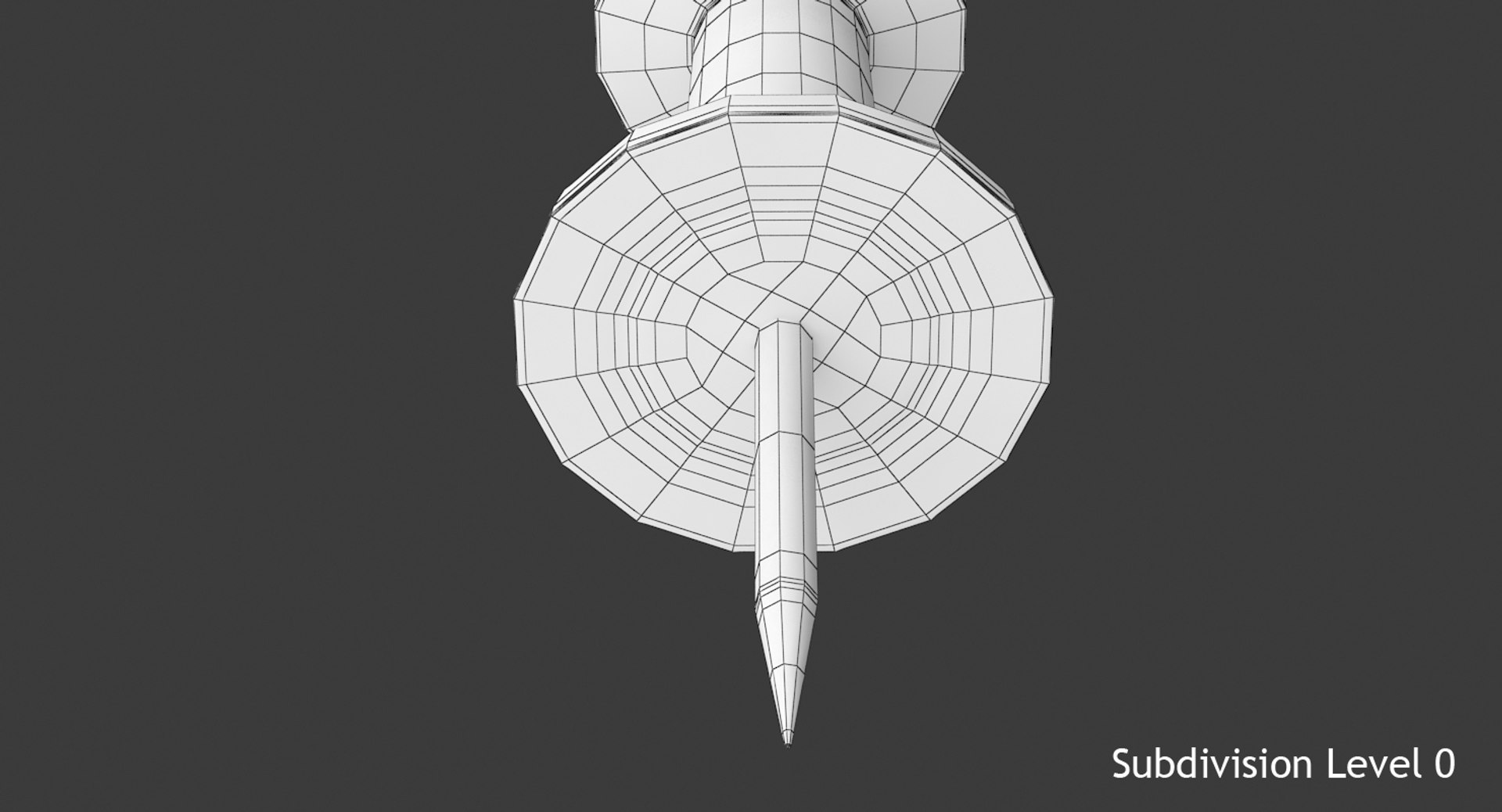 3D Push Pin - TurboSquid 1345320