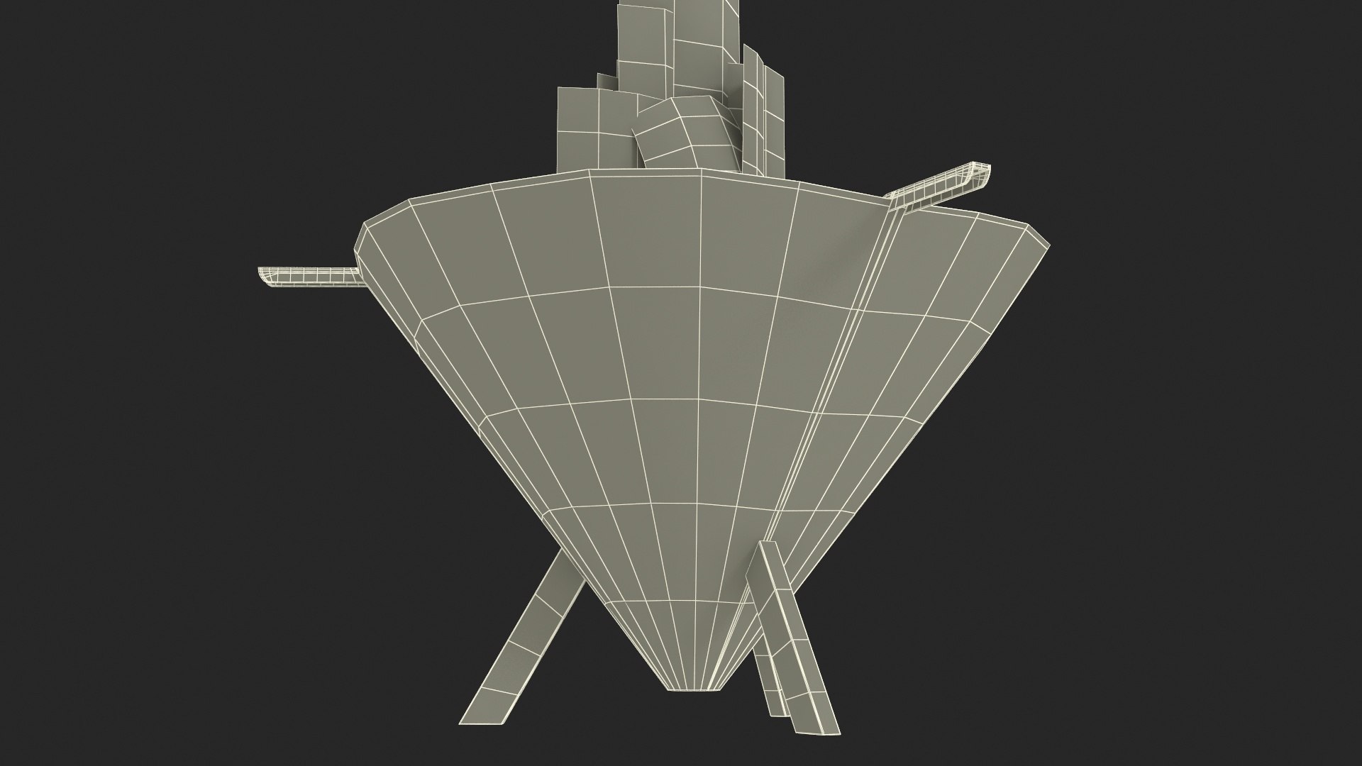 3D Fire Pit Cone with Bonfire model - TurboSquid 2139747