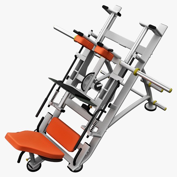 leg press machine 3d max