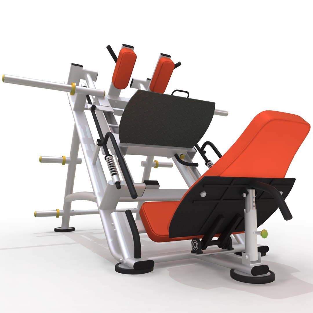 Leg Press Machine 3d Max