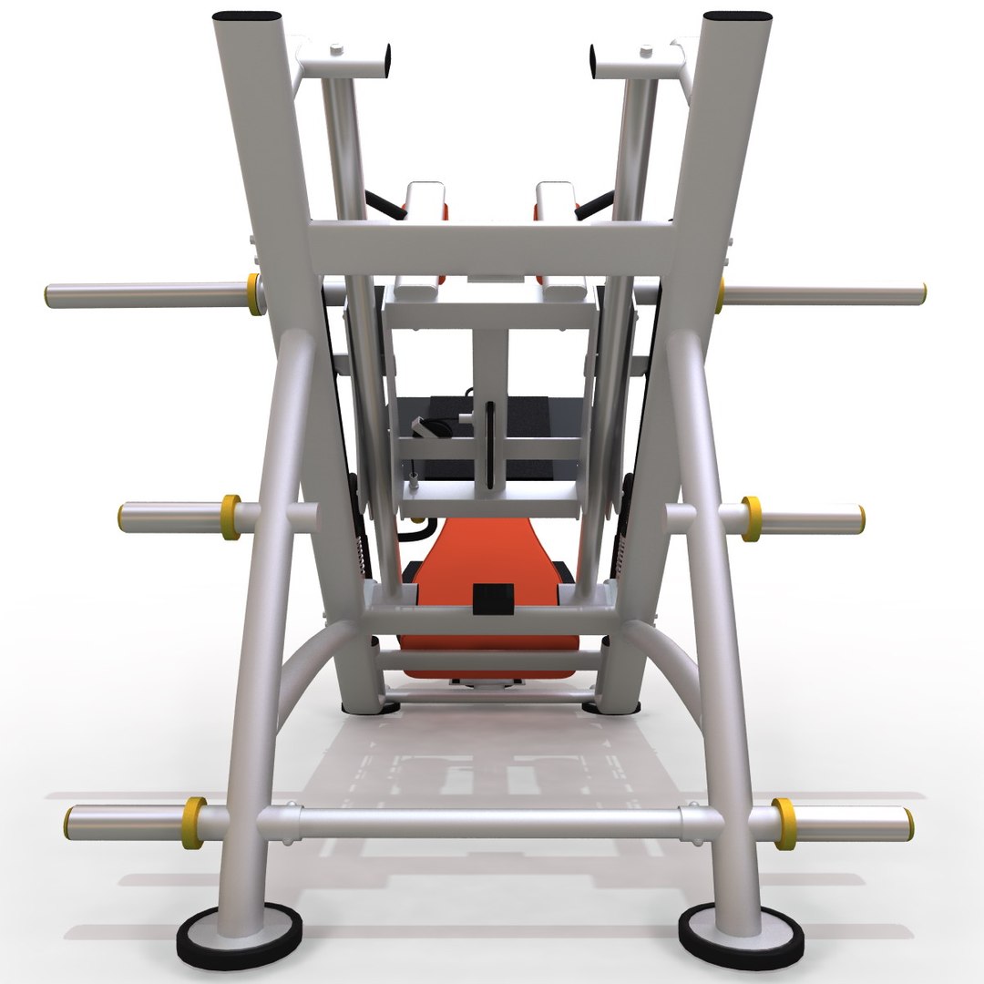 Leg Press Machine 3d Max