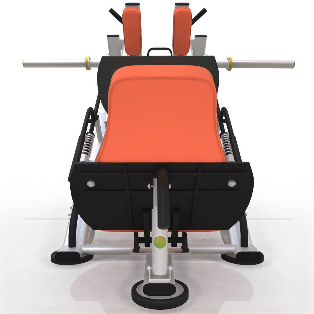 Leg Press Machine 3d Max
