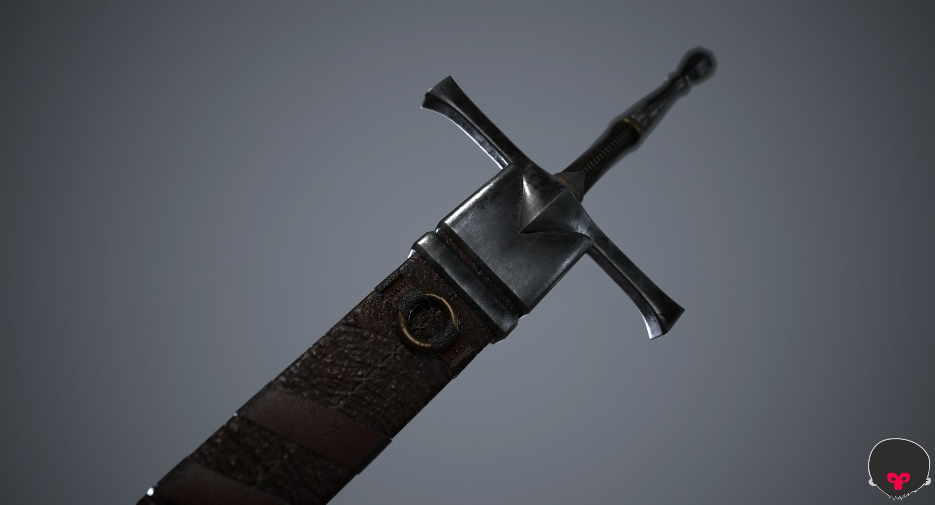 3D Asset Longsword Scabbard - TurboSquid 1170870