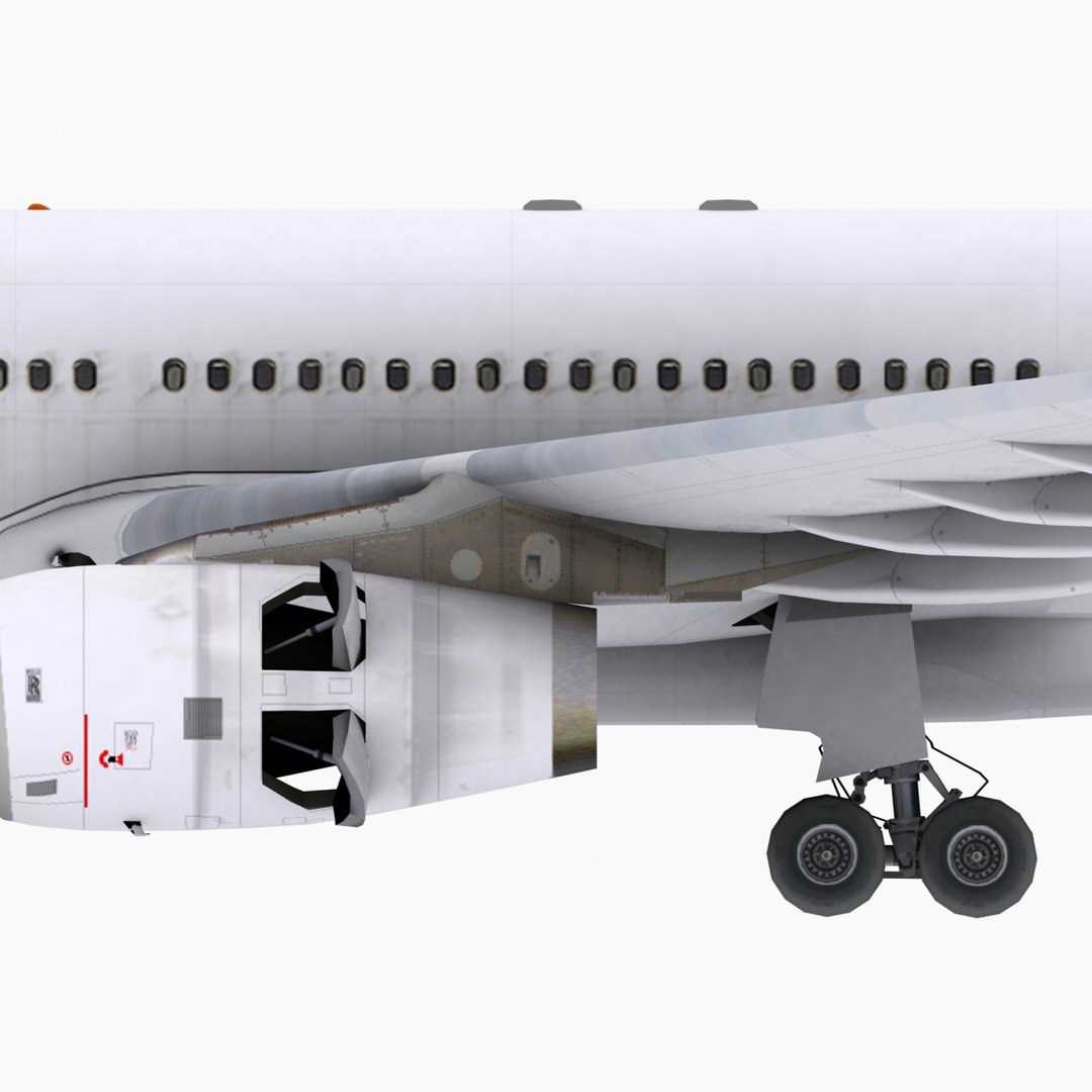 3d A330-300 Engine Model