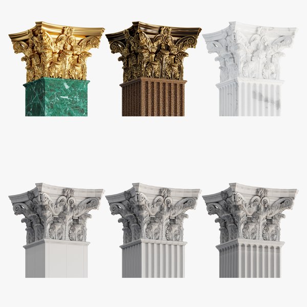 Column Exterior 3ds Max Models for Download | TurboSquid