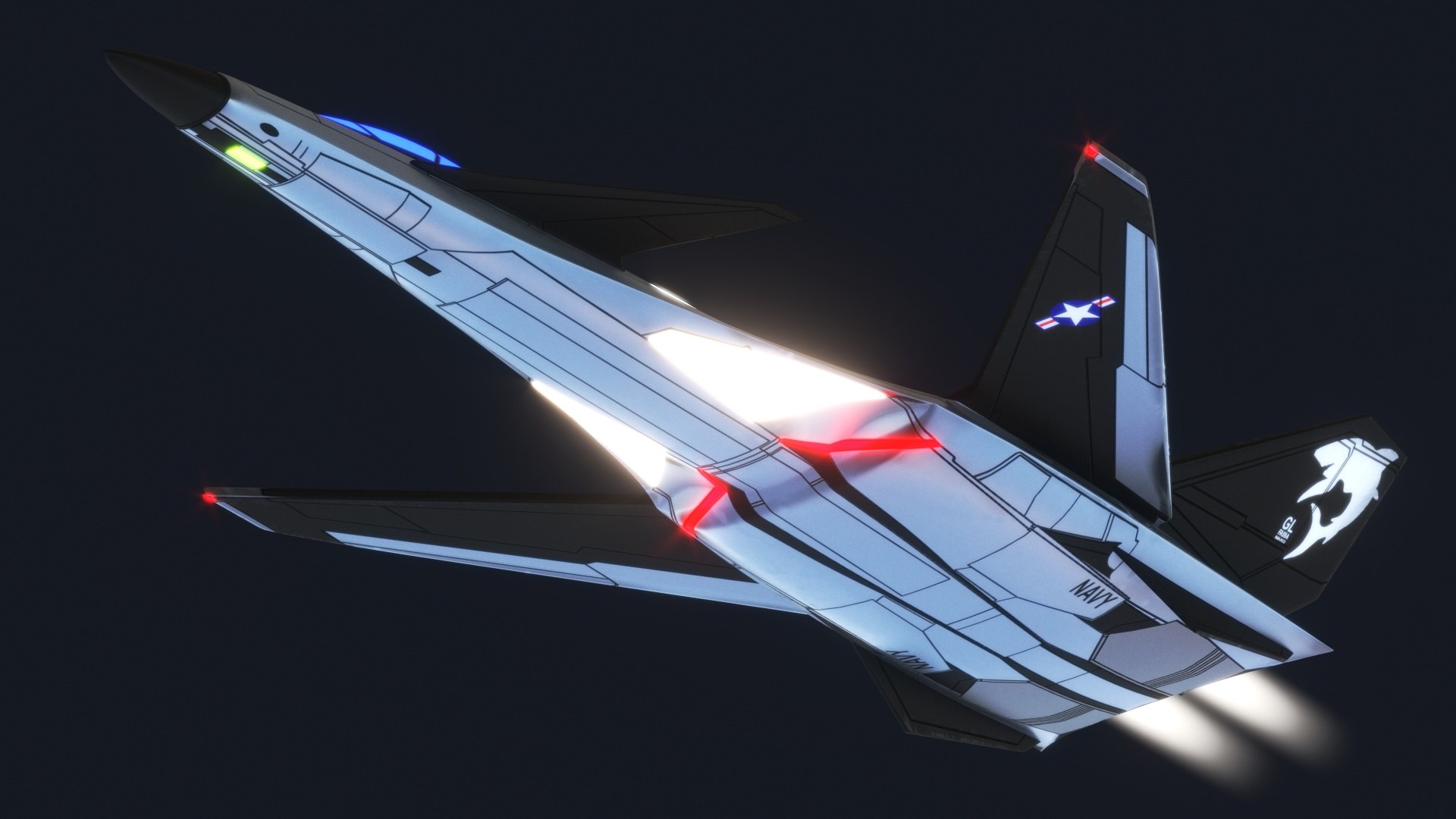 Free Fa-59a Mako 3d Model