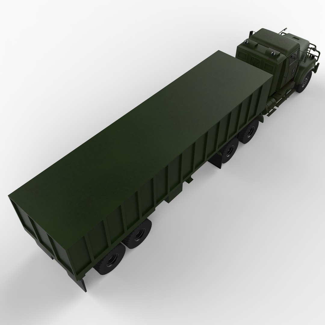 3d M915a5 Army Truck Freight
