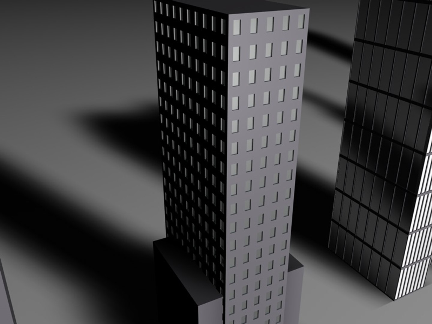 Skyscrapers 3d Model