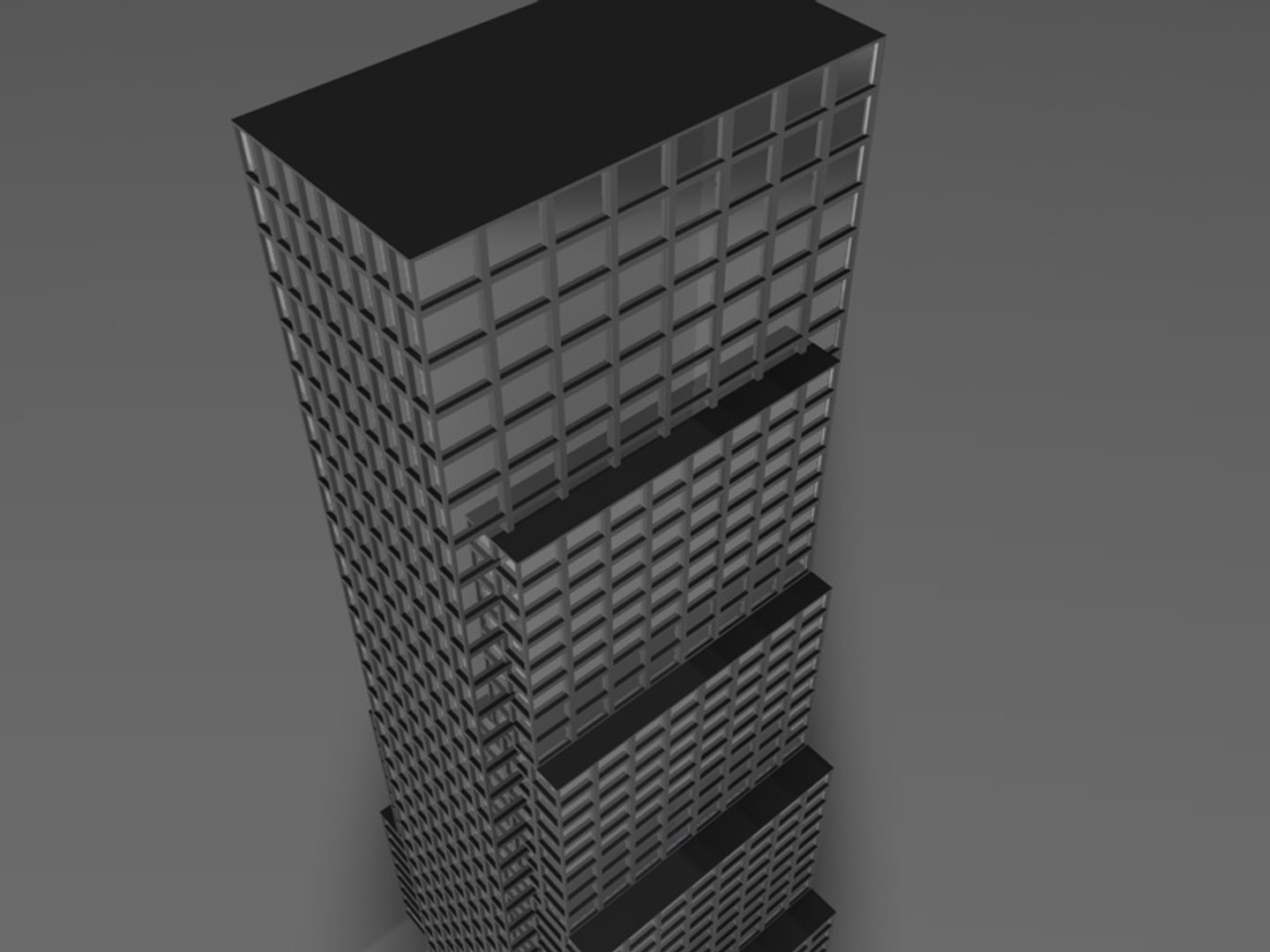 Skyscrapers 3d Model