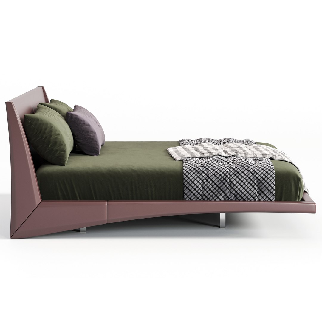 3D Model Cattelan Italia Dylan Bed - TurboSquid 2319772