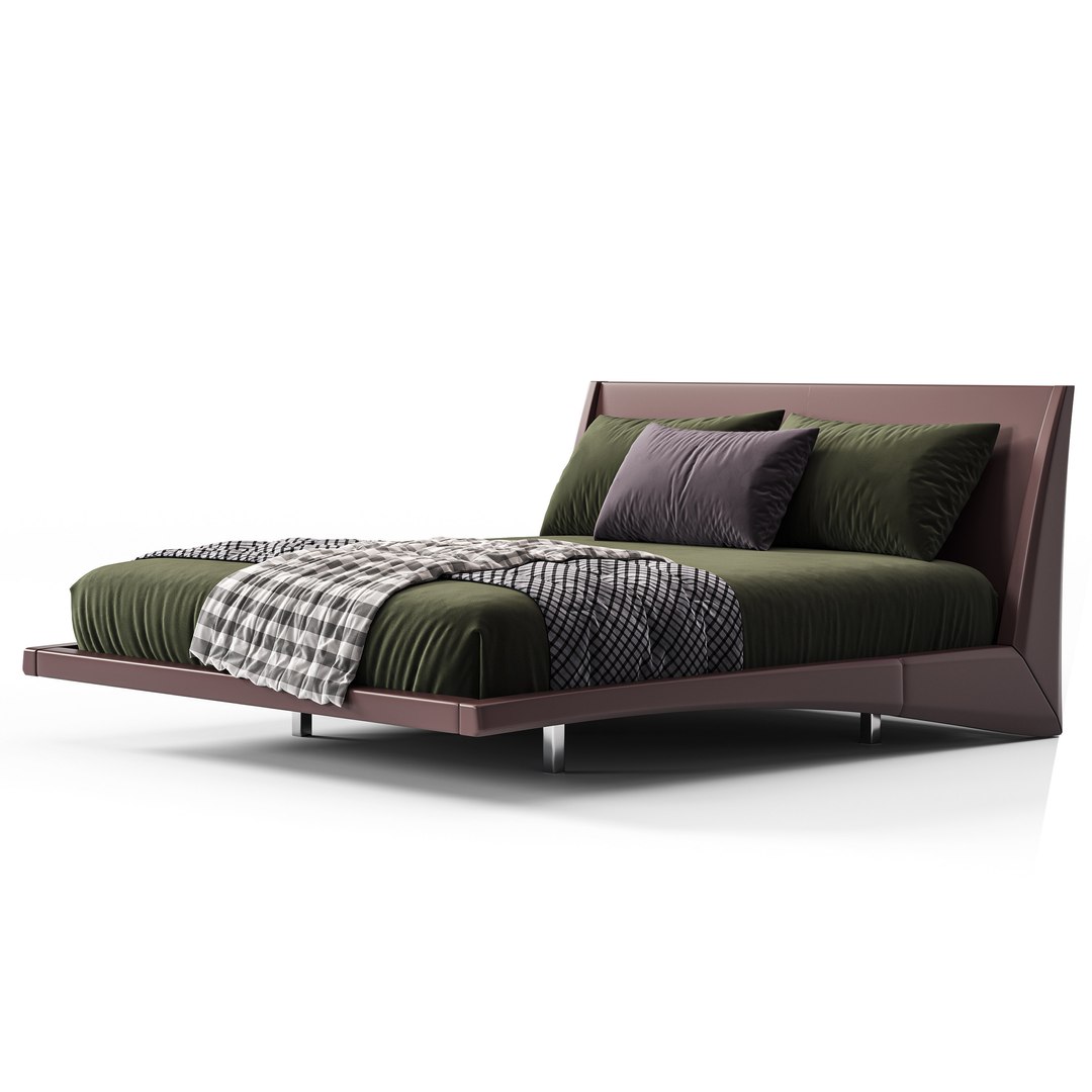 3D Model Cattelan Italia Dylan Bed - TurboSquid 2319772