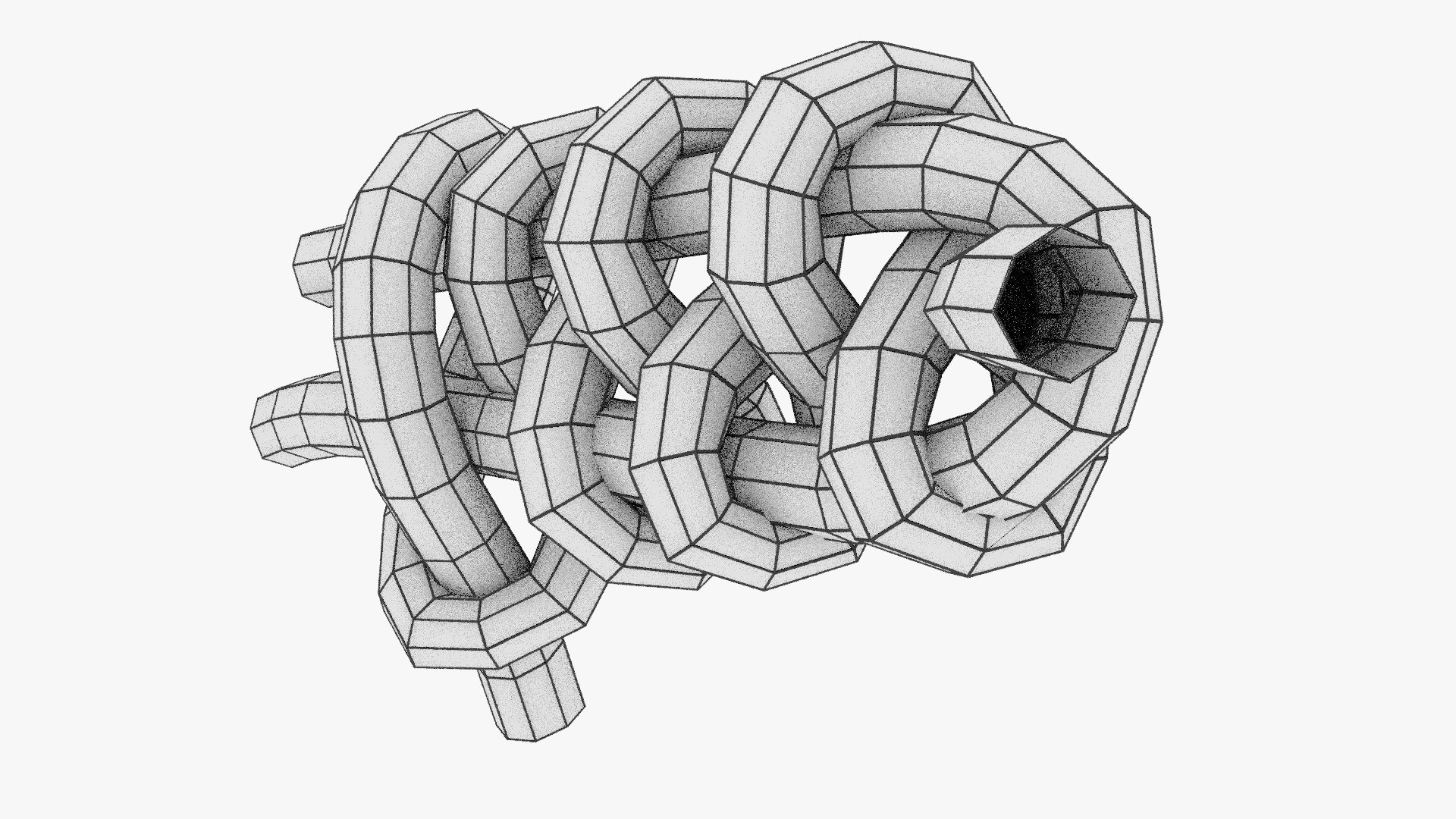 3D Knot Bend Model - TurboSquid 1667061