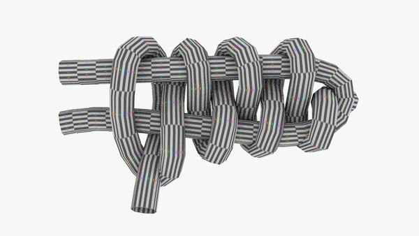3D knot bend model - TurboSquid 1667061