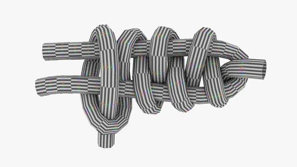 3D knot bend model - TurboSquid 1667061