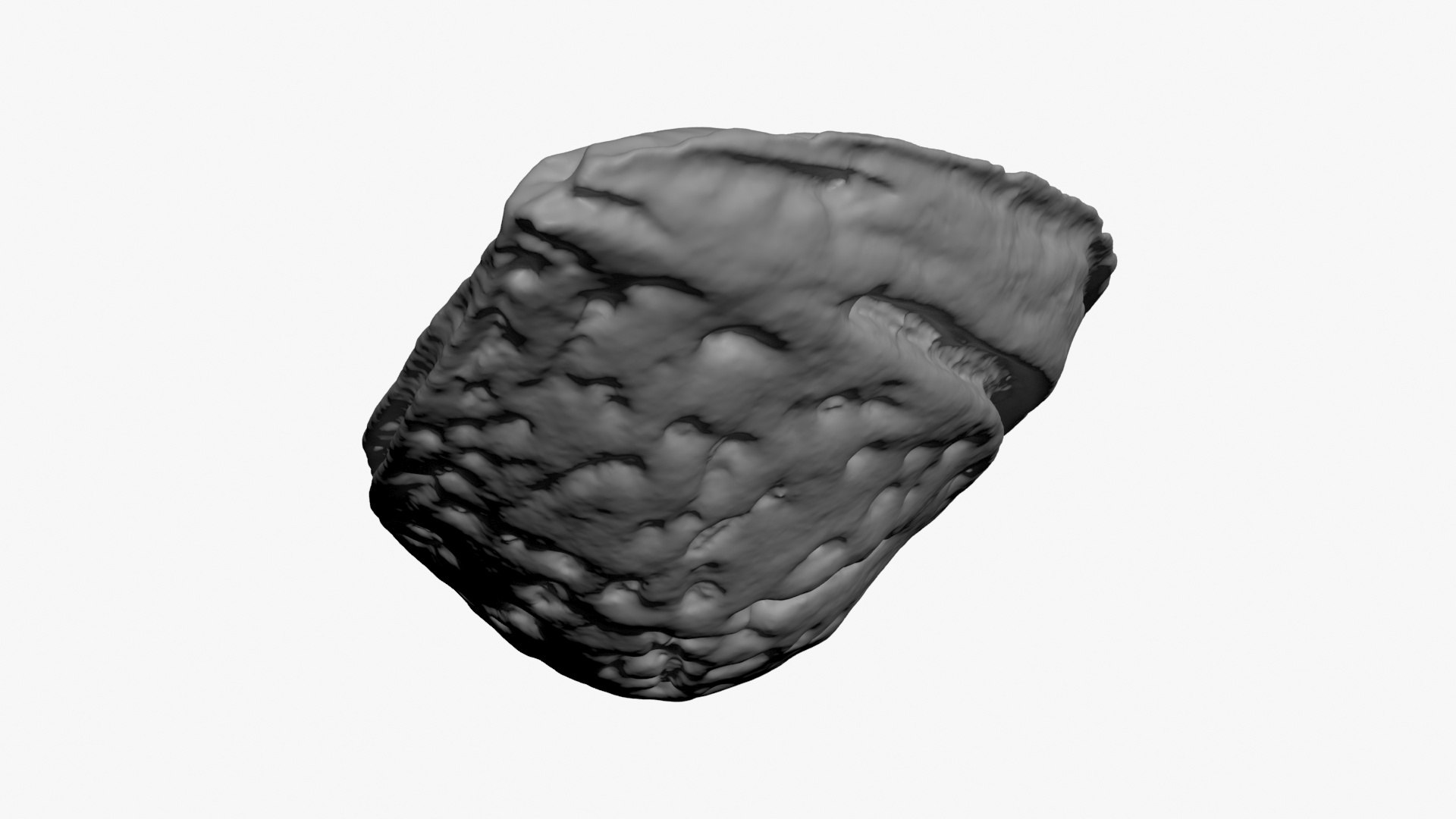 Almond Shell 3D Print 3D Model - TurboSquid 2279558