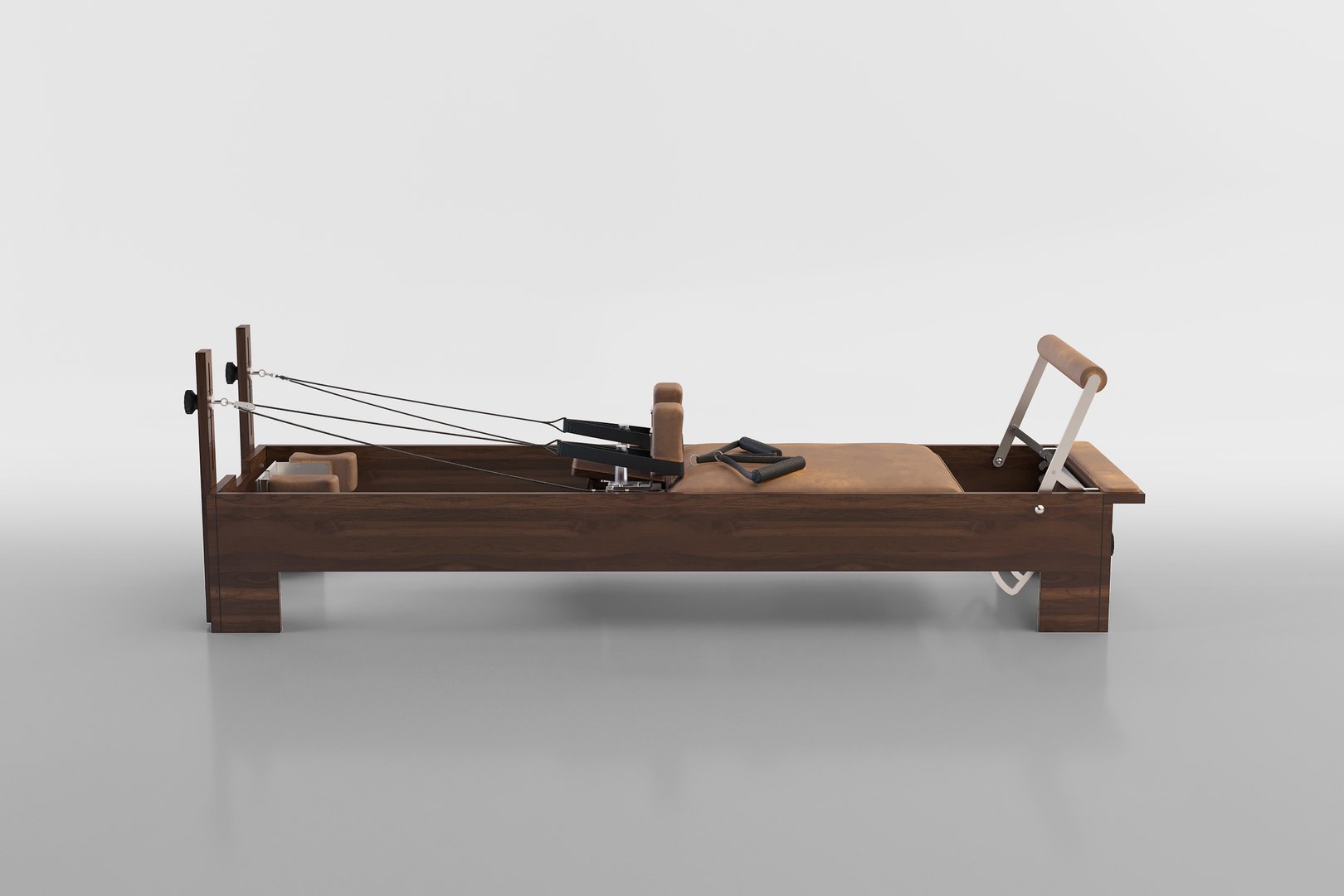 3D Pilates Reformer Machine Model - TurboSquid 2396346