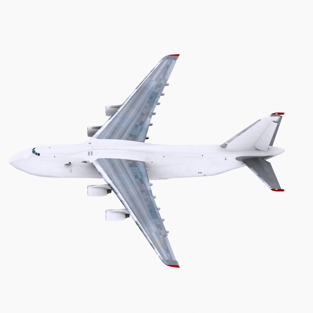 Antonov An124 White 3d Model