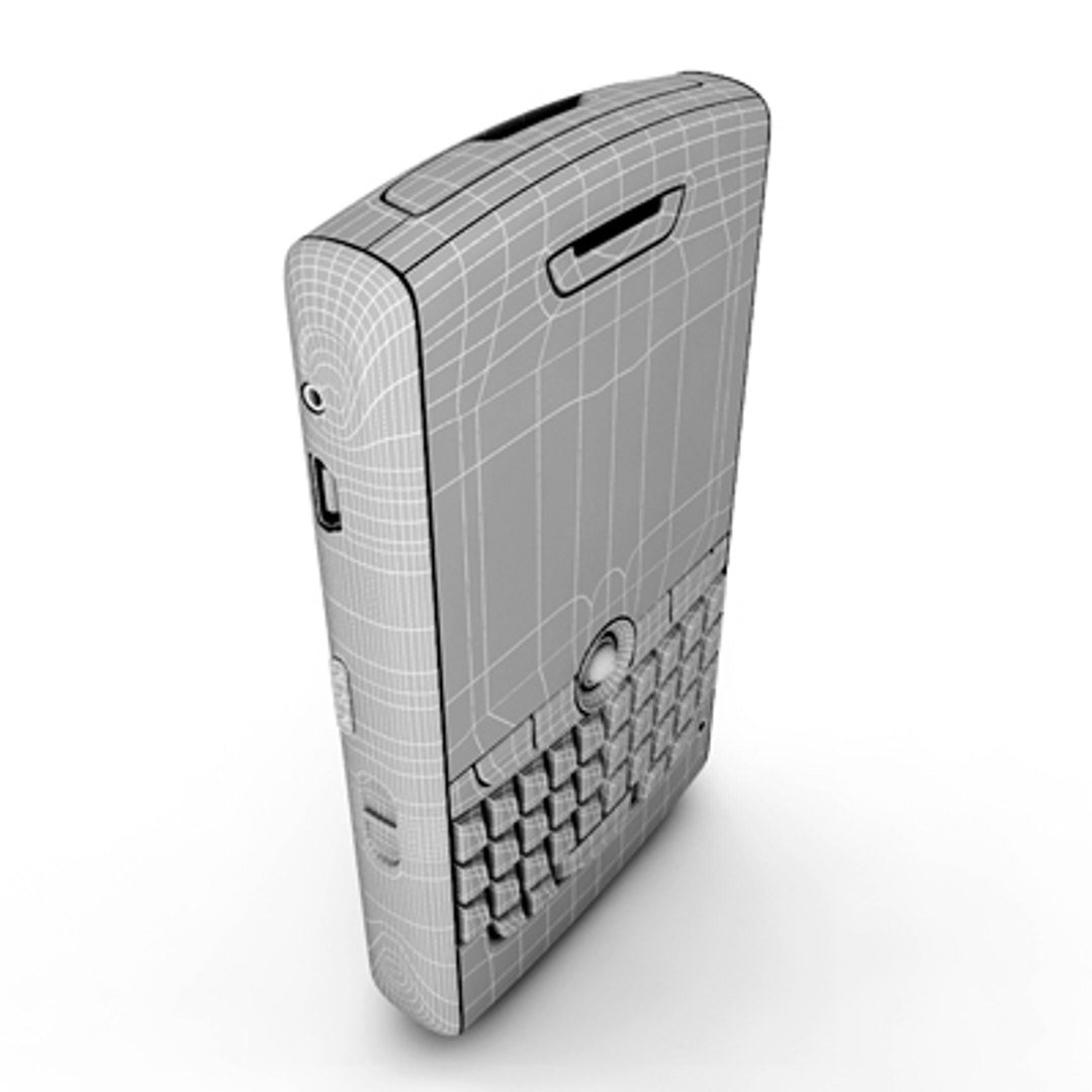 Blackberry 8800 8830 3d Model