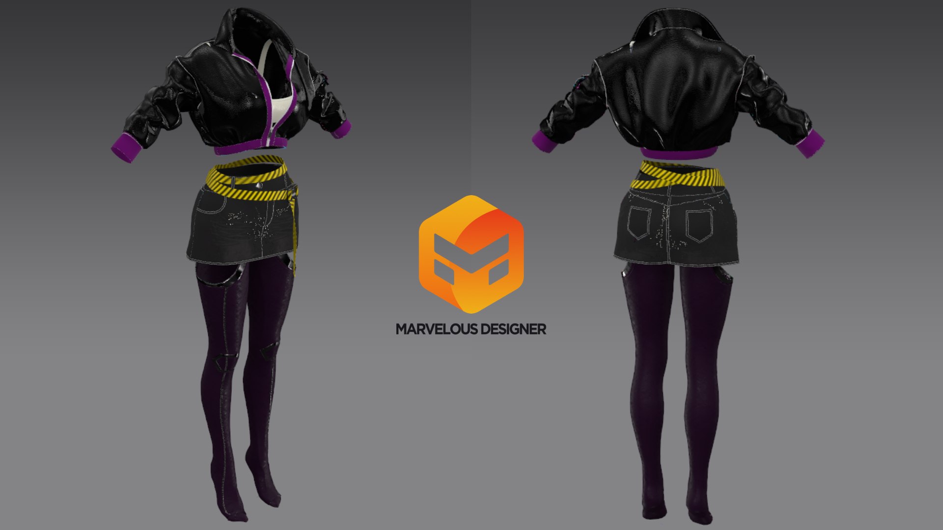 3D Cyber Girl - Game Ready - TurboSquid 2160745