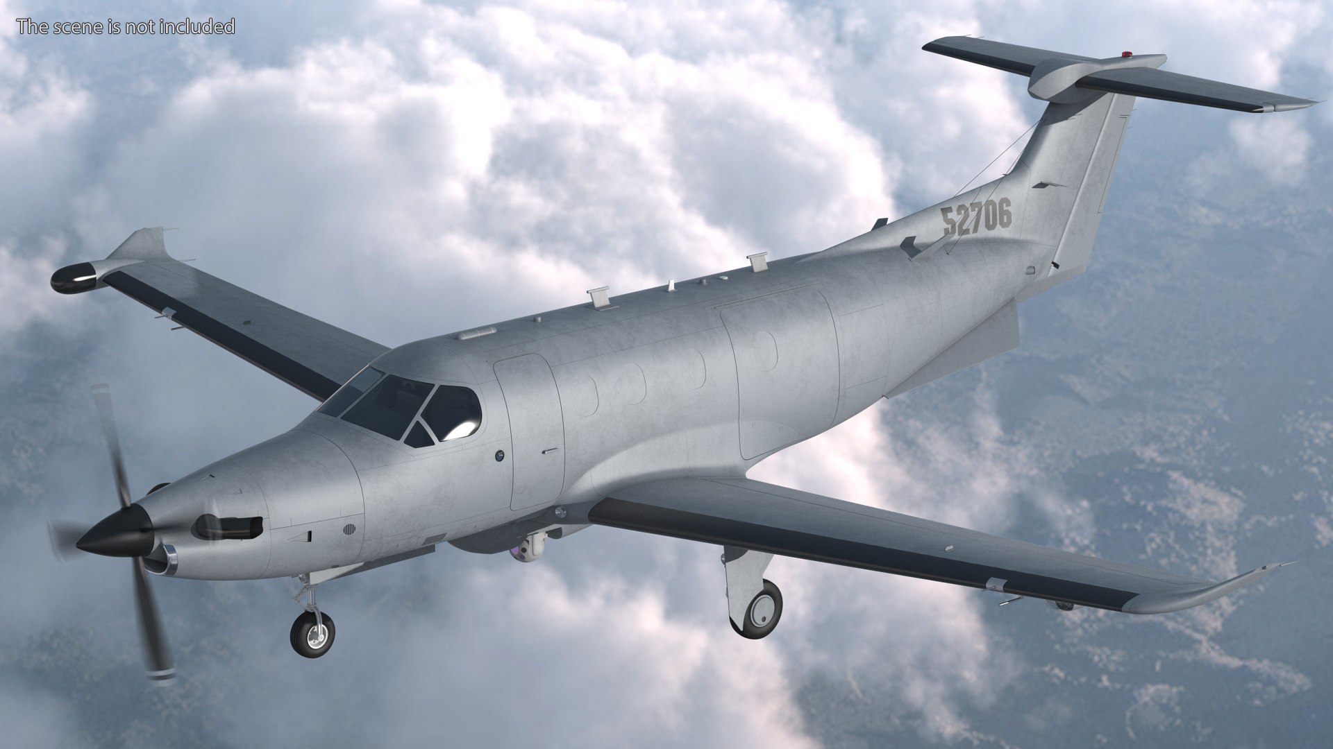 3D model pilatus u 28a air force - TurboSquid 1681589