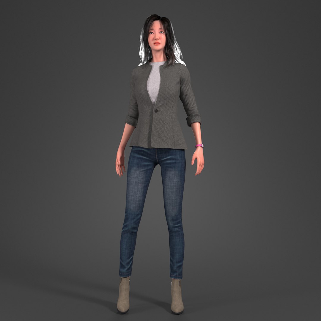 3D model characters rigging - TurboSquid 1397986